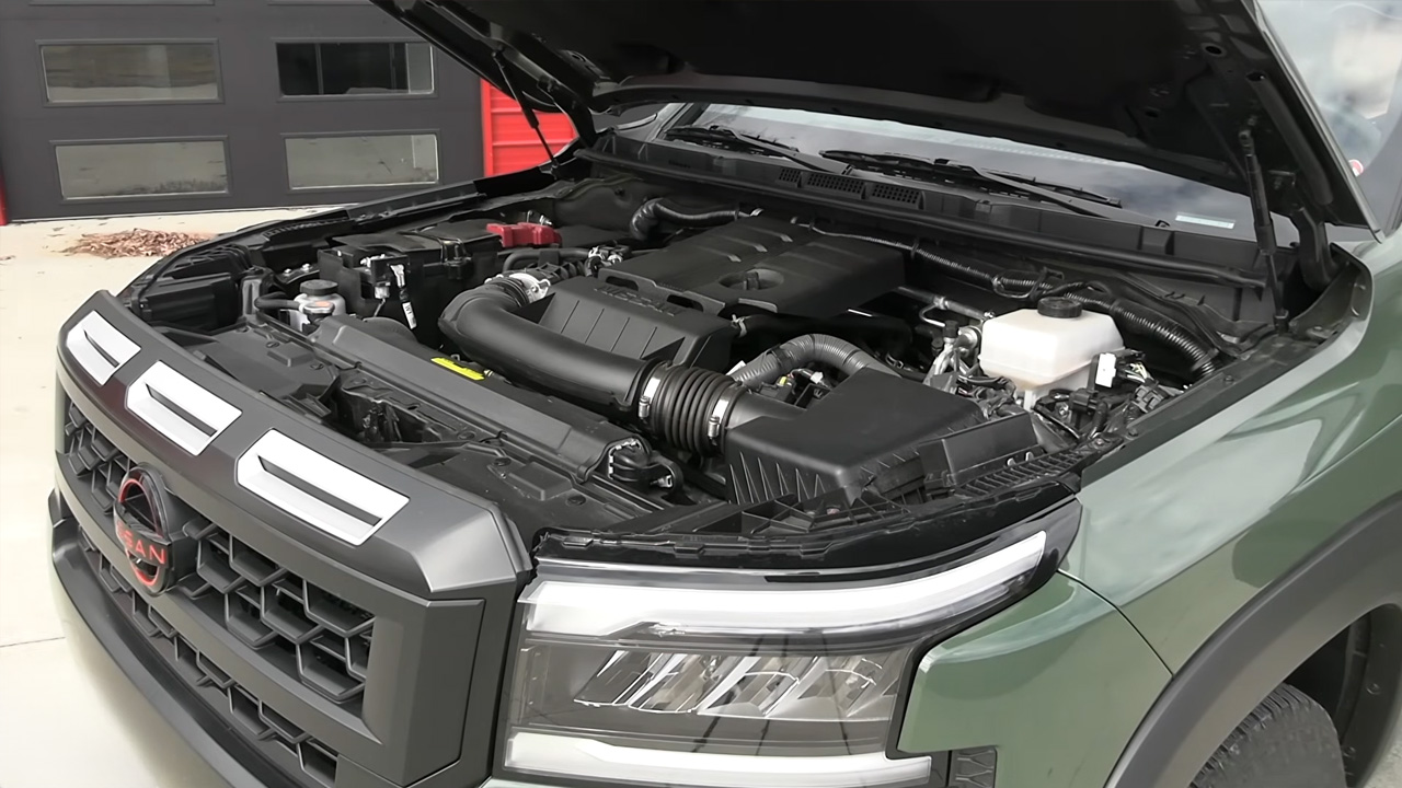 How powerful is the $43,565 Nissan Frontier PRO-4X engine?