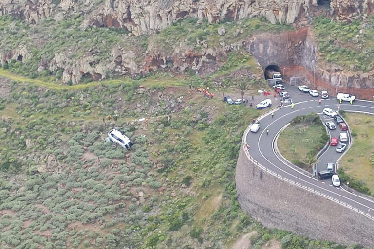 One dead and dozens injured after Canary Islands tourist bus plunges ...