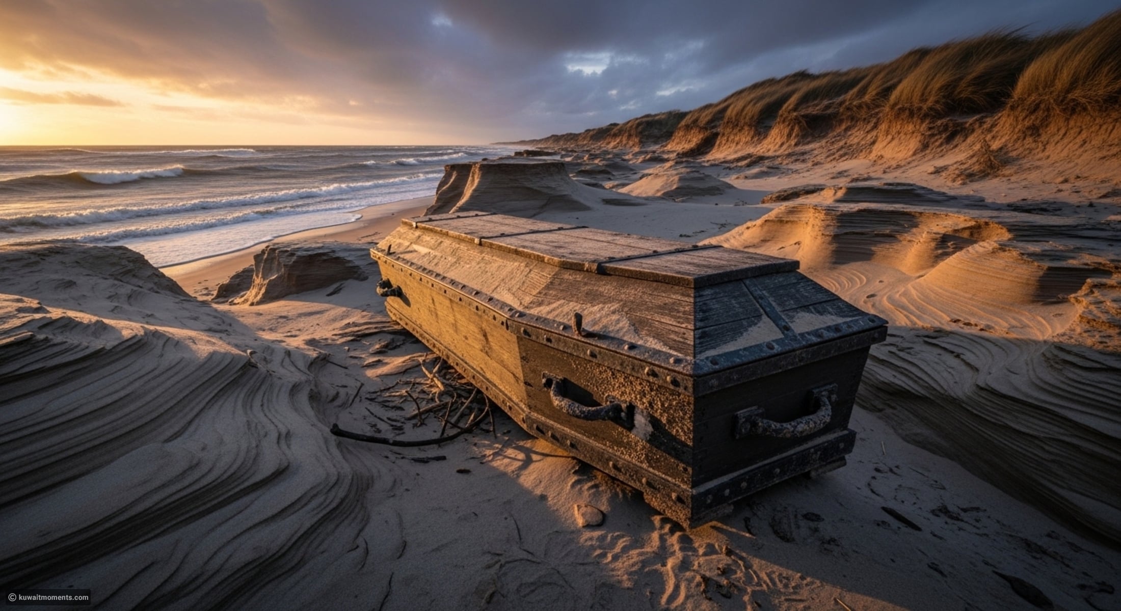Scientists studied a coffin that fell from the sky, and what they ...