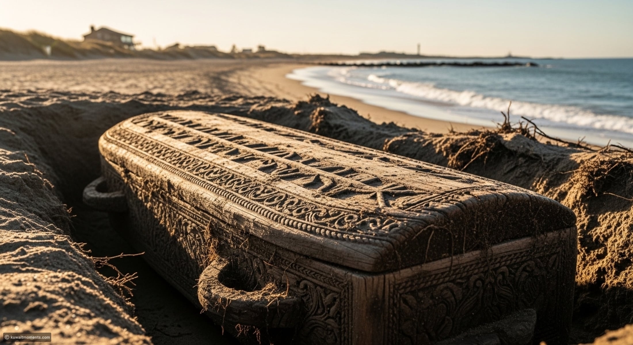 Scientists studied a coffin that fell from the sky, and what they ...