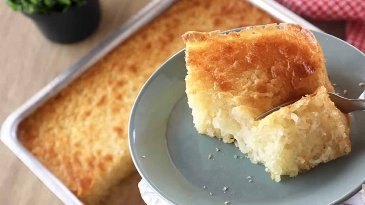 Bolo de tapioca sem farinha: fofinho, fácil e impossível de errar com ...