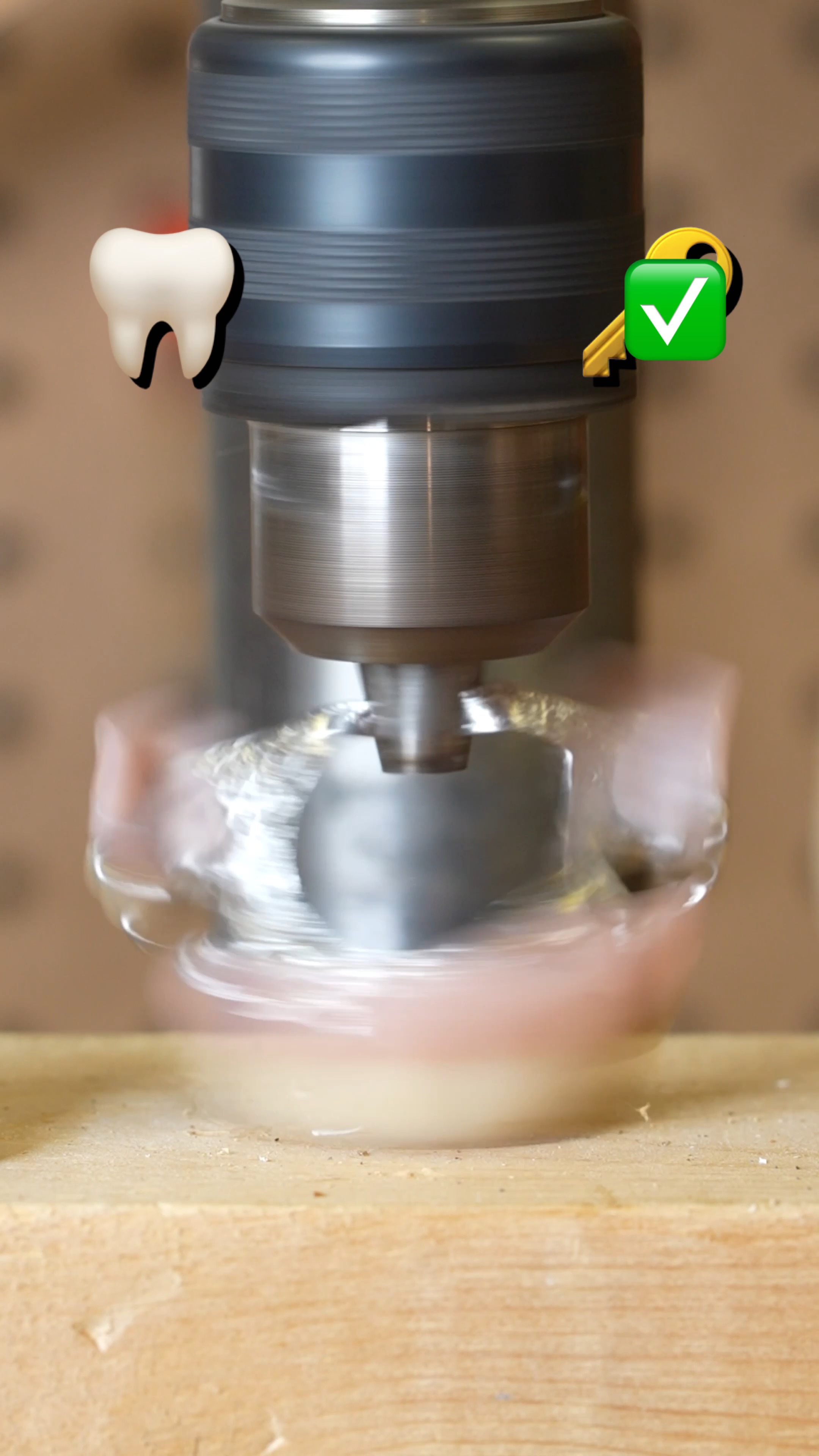 Teeth and skeleton key drill bit