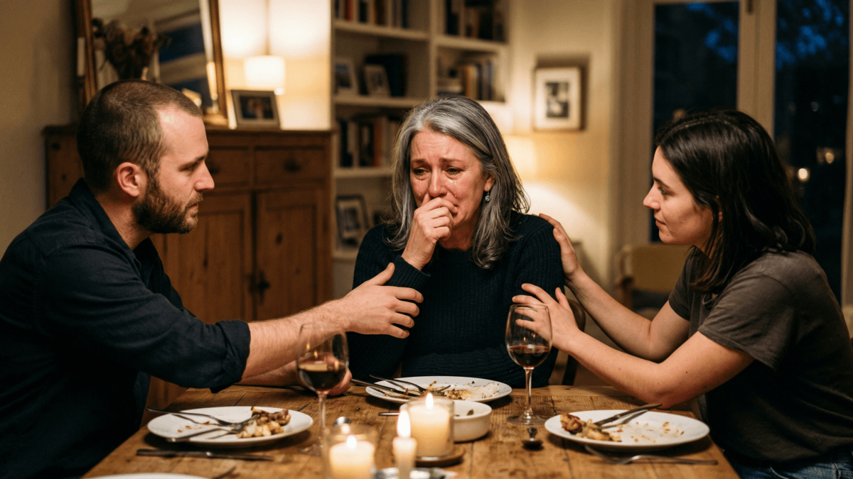 The night my kids told me the truth about my own marriage was the night ...