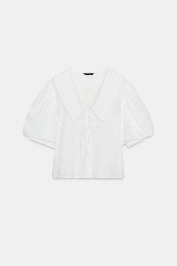 「二の腕ぷにぷに」気になる人に! 【ZARA】「ぽわん袖ブラウス」がオススメ♡