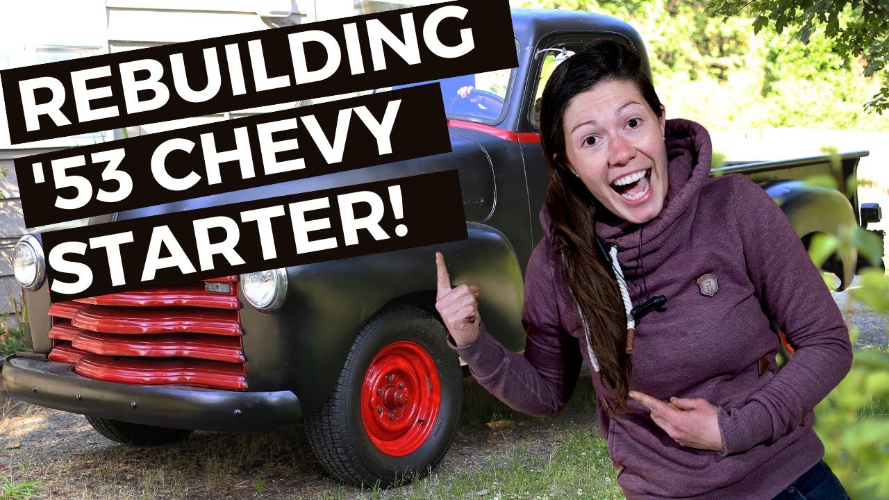 Rebuilding '53 Chevy starter! Truck restoration