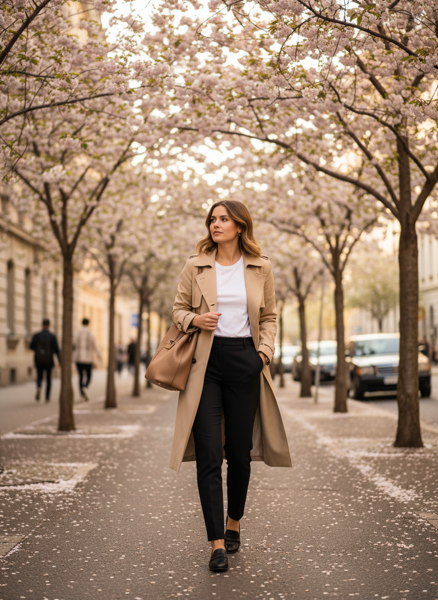 These 12 go-to spring outfits perfectly balance casual and chic