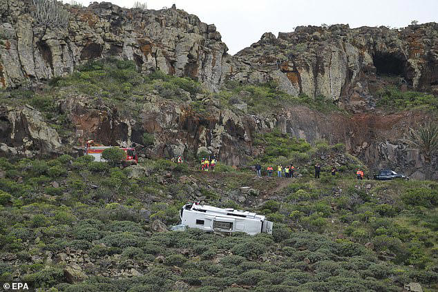 Brit killed and dozens hurt as bus carrying homebound UK tourists ...