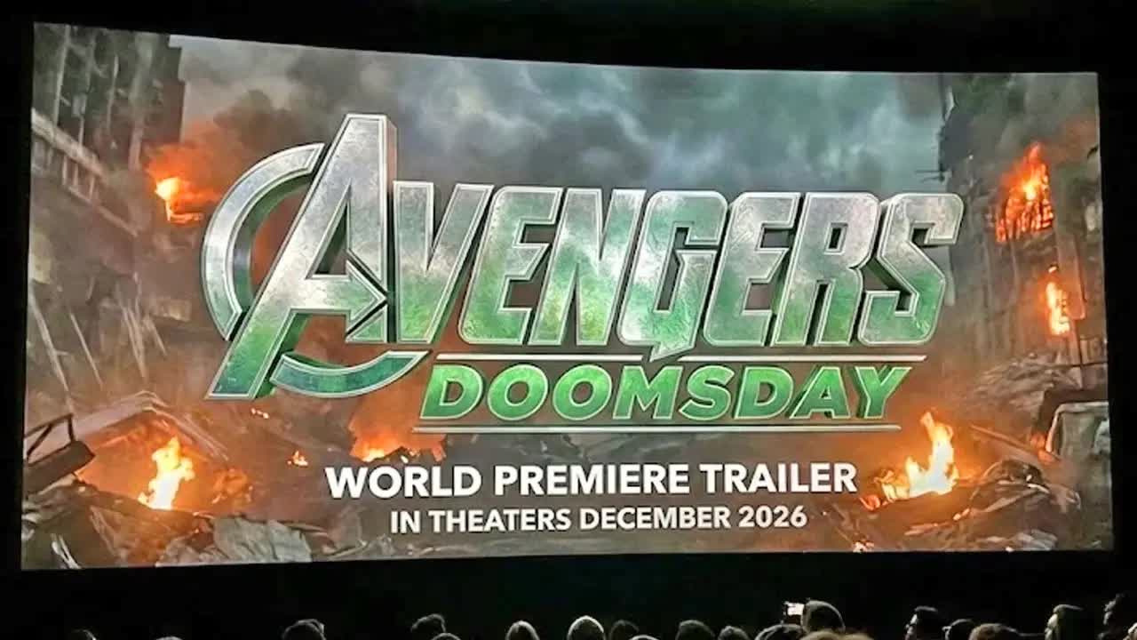 Avengers Doomsday trailer first look release date revealed!
