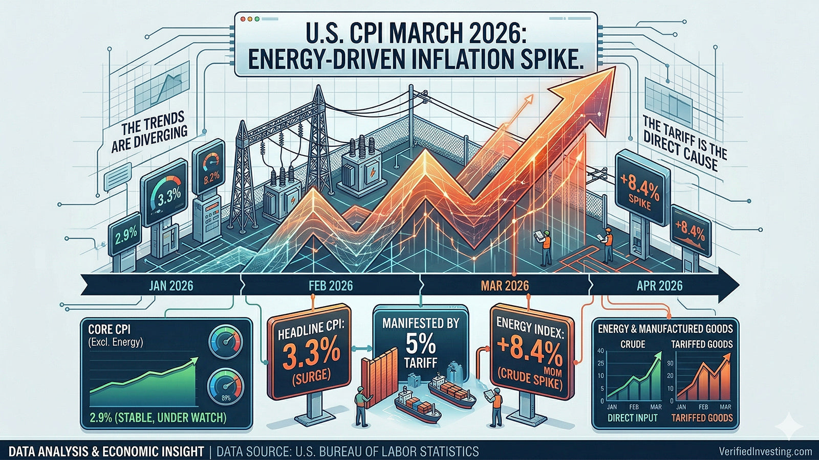 March 2026 CPI: The 3.3% headline is an energy story - the core picture ...