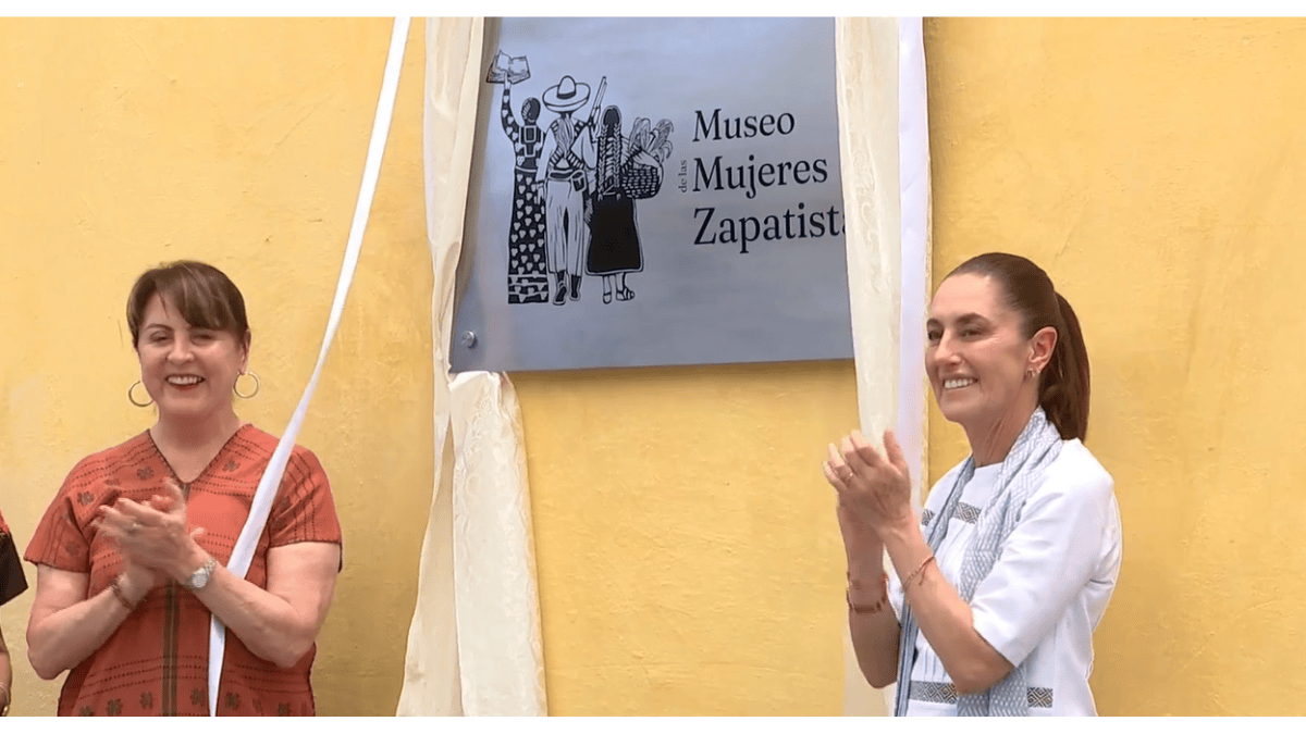 En Morelos, Sheinbaum inaugura el Museo de las Mujeres Zapatistas en ...