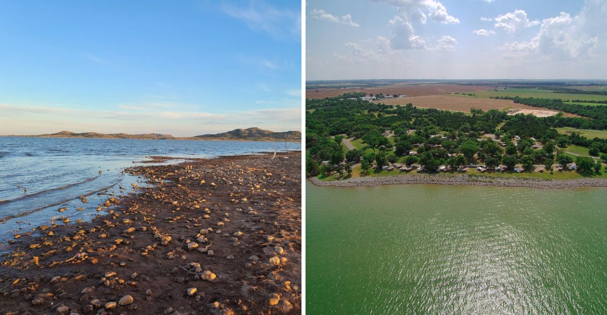 9 Oklahoma lakes and reservoirs running dangerously low right now