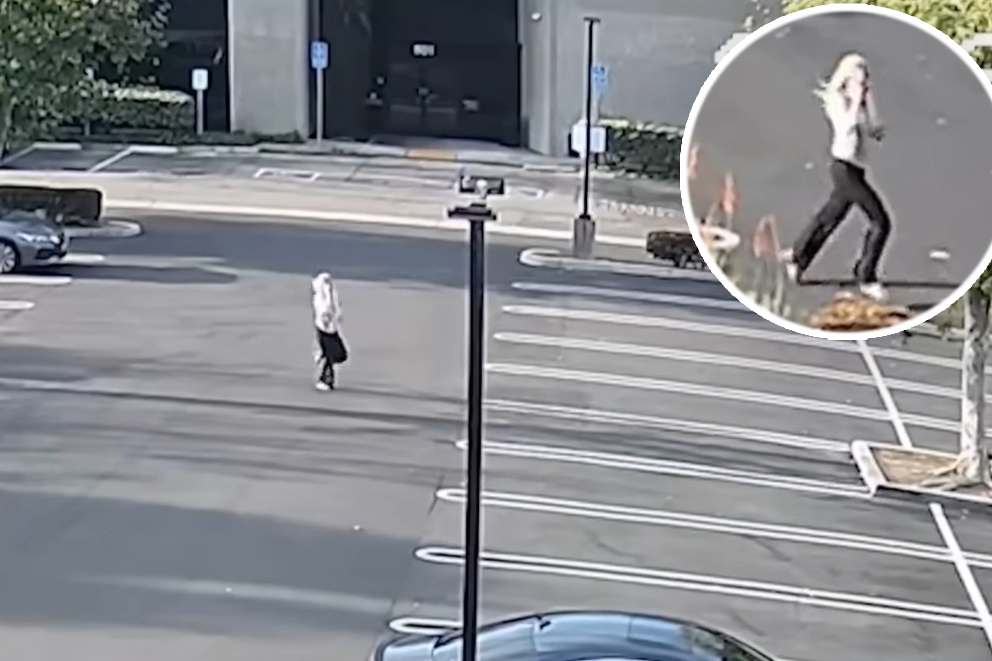 Terrifying moment woman escapes daylight kidnapping in Santa Ana — as ...