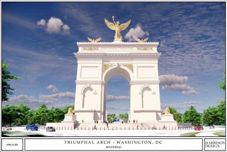 See what Trump’s DC arch would look like—new photos released