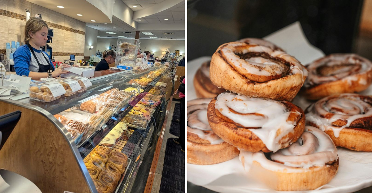This charming Minnesota bakery is famous for its cinnamon rolls loved ...