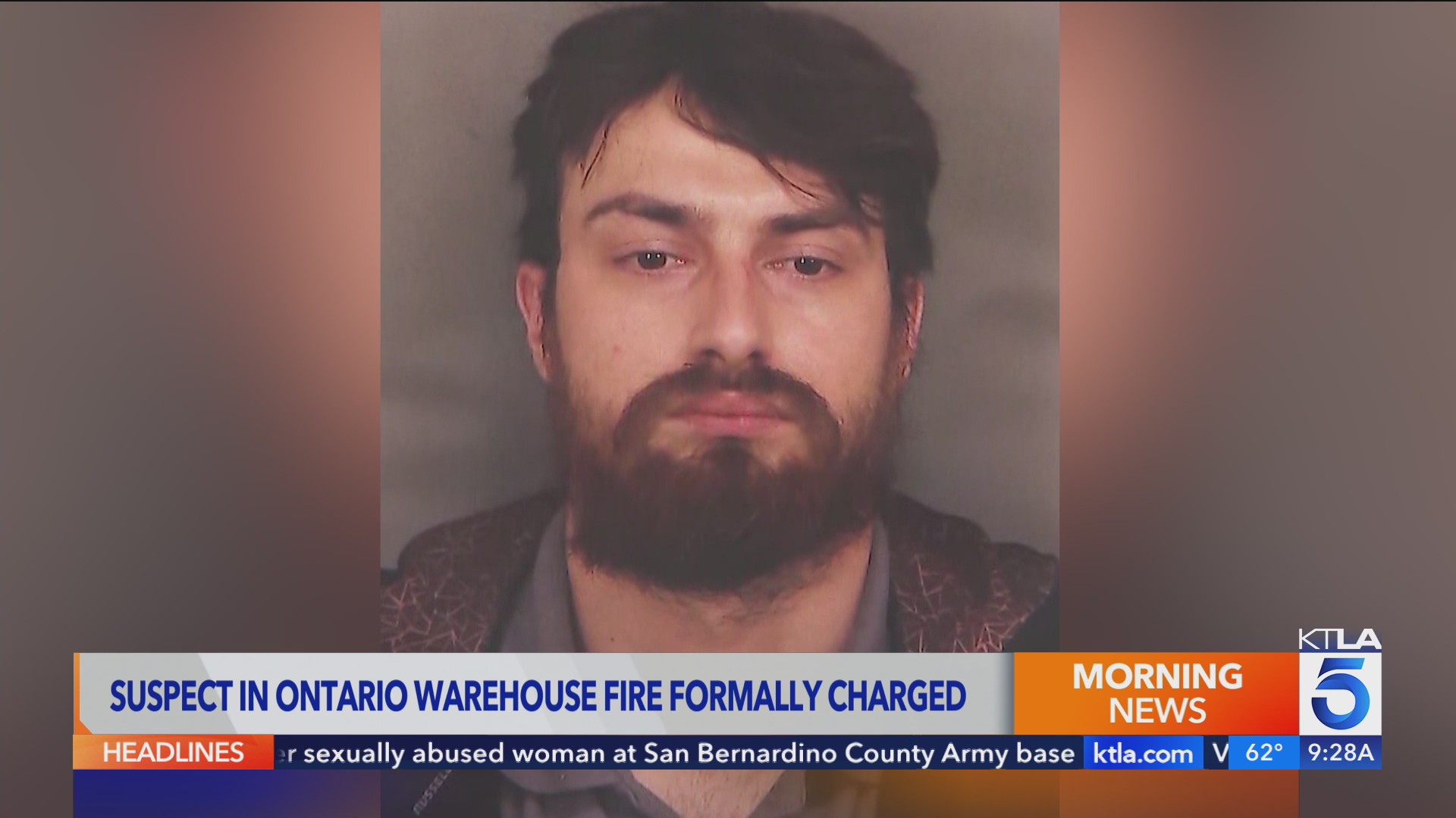 Suspect formally charged in Ontario warehouse fire