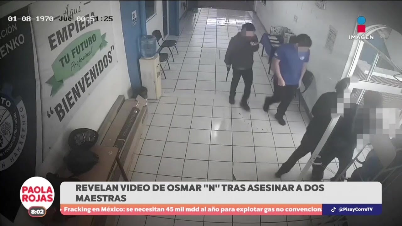 Revelan nuevo video del ataque de Osmar "N" contra dos maestras | DPC ...