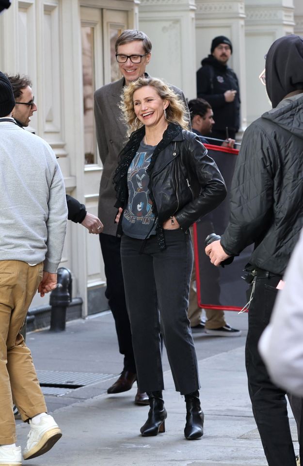 Cameron Diaz wore the pants-and-shoe combo that'll get you through ...