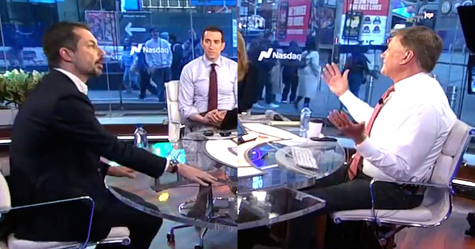CNBC anchor slams table in Trump brawl with Buttigieg — triggered by ...