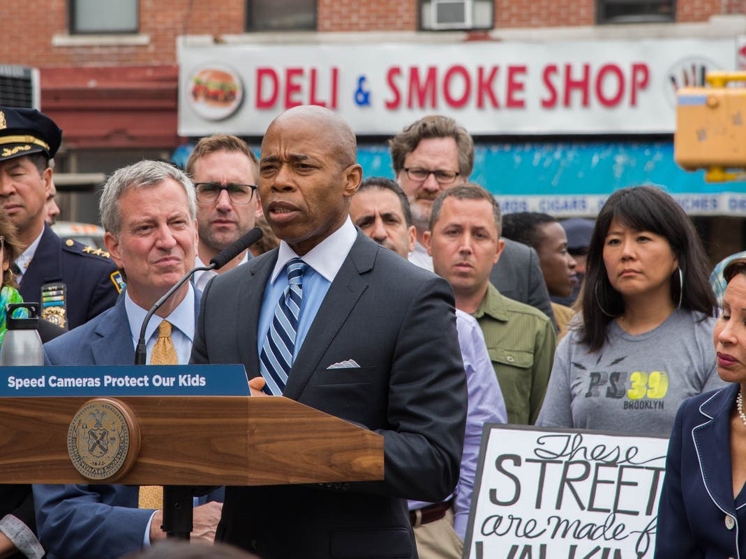 Eric Adams granted Albanian citizenship, receives passport