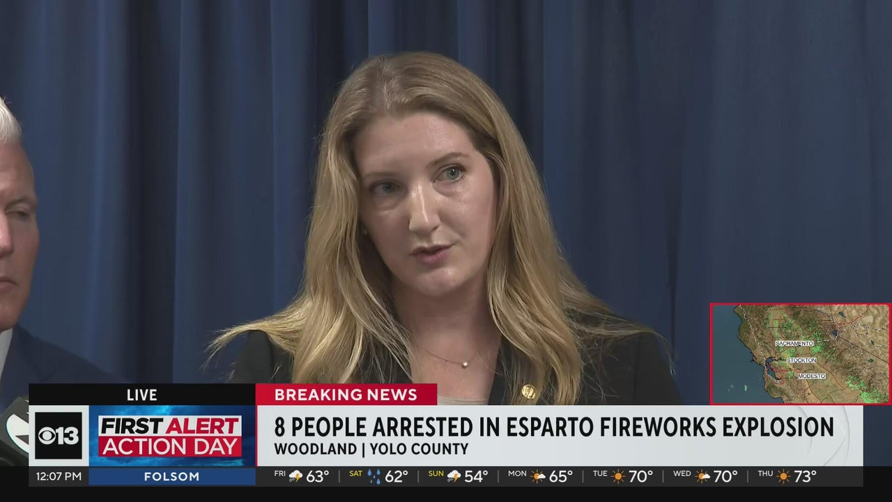 8 people arrested in deadly 2025 Esparto fireworks explosion
