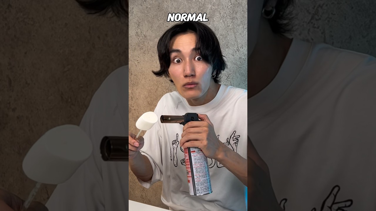 Pro teach you how to eat a marshmallow🍬