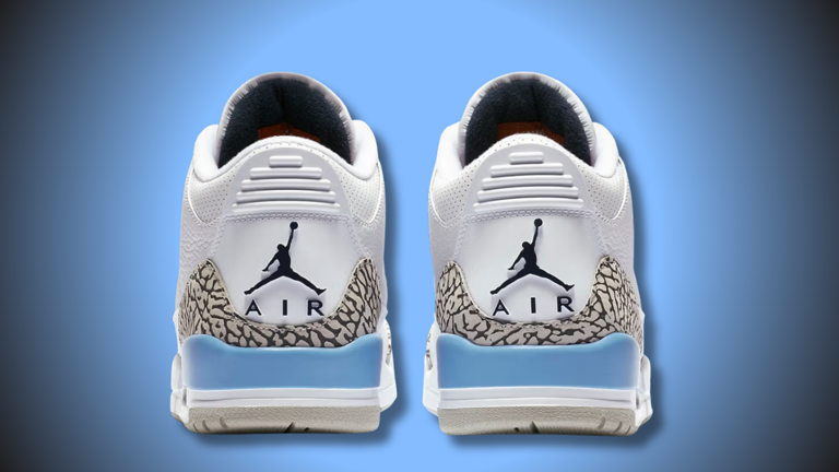 Air Jordan 3 'UNC' — The perfect blue, Tar Heels culture, still ...