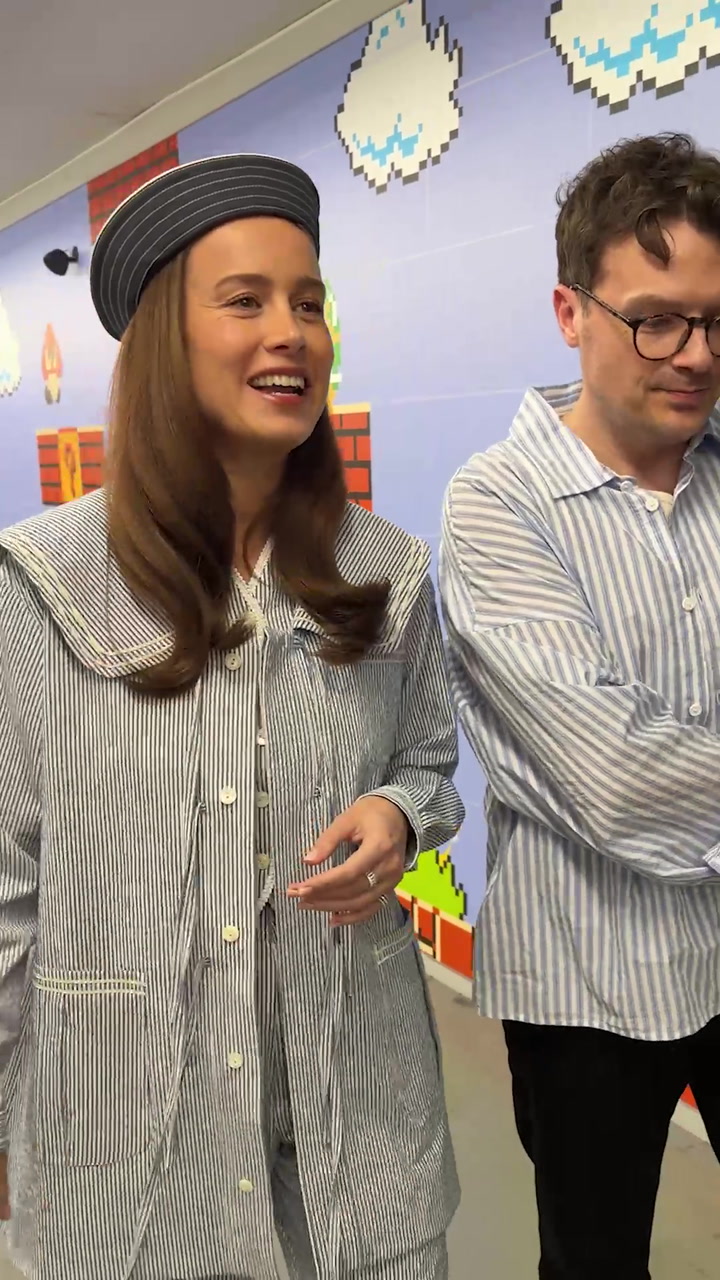 The 'Super Mario Galaxy Movie' star Brie Larson on how online haters ...