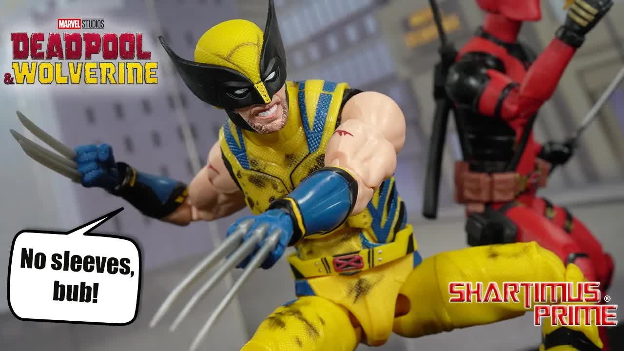 Marvel Legends Wolverine battle damaged Deadpool Wolverine movie Hasbro ...