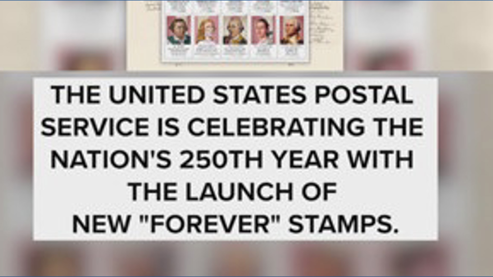 USPS releases American Revolution stamps for 250th anniversary