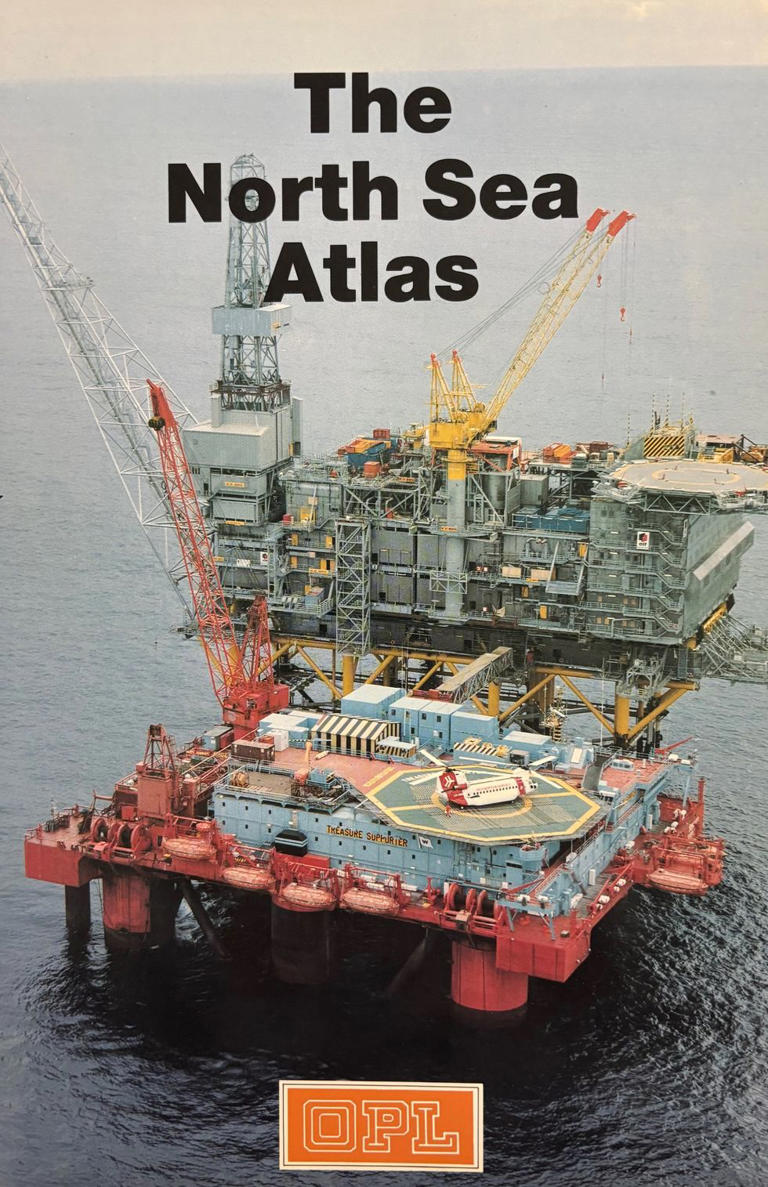 Incredible North Sea atlas from four decades ago reveals extent of ...