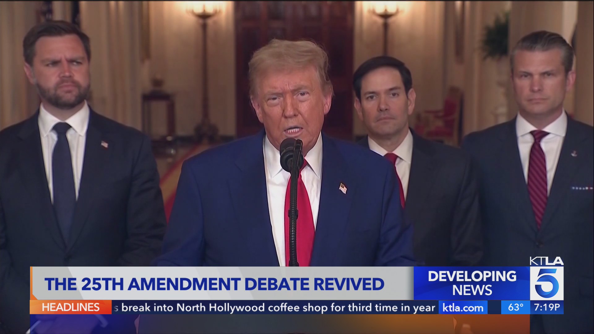 Democrats intensify calls to invoke the 25th Amendment against ...