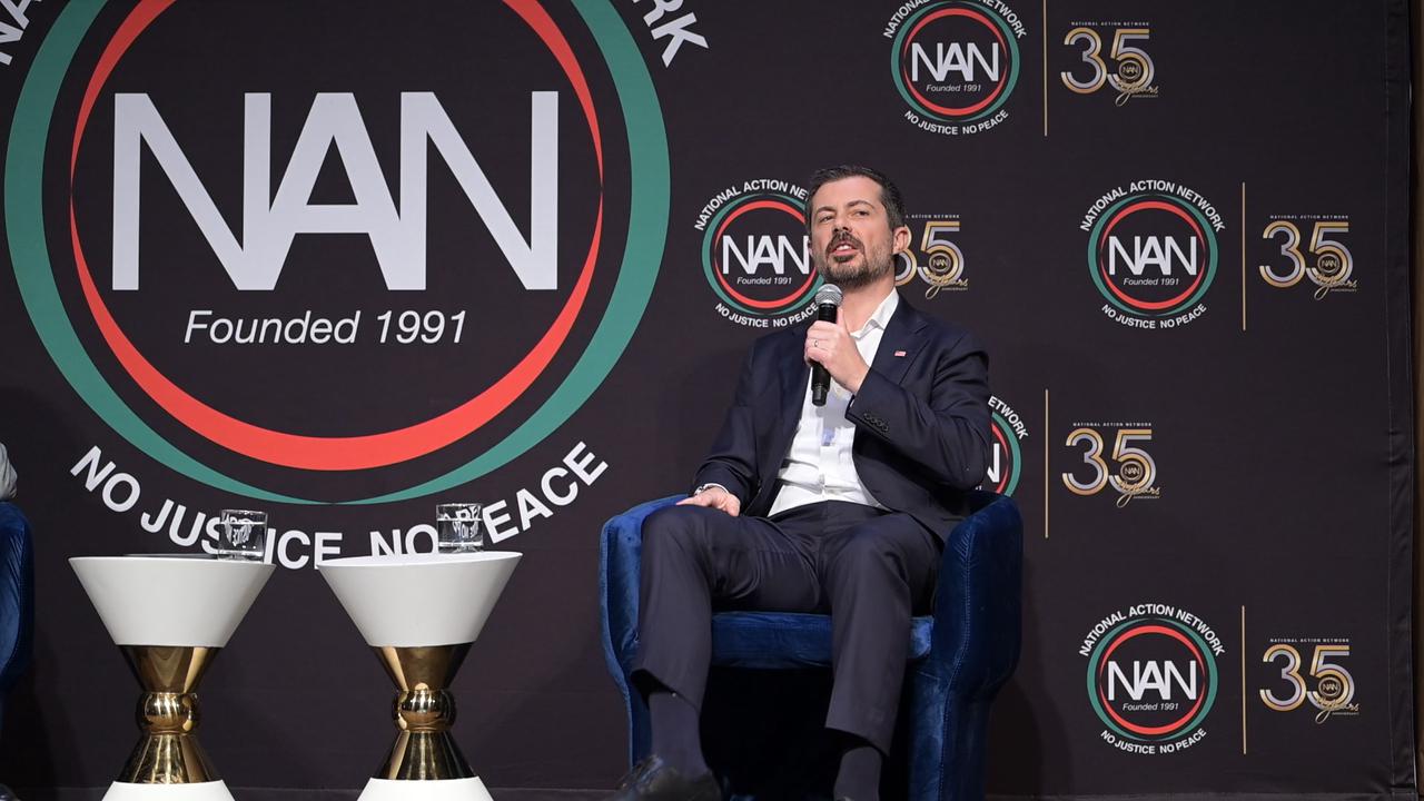 NY: Pete Buttigieg speaks at National Action Network convention in NYC ...