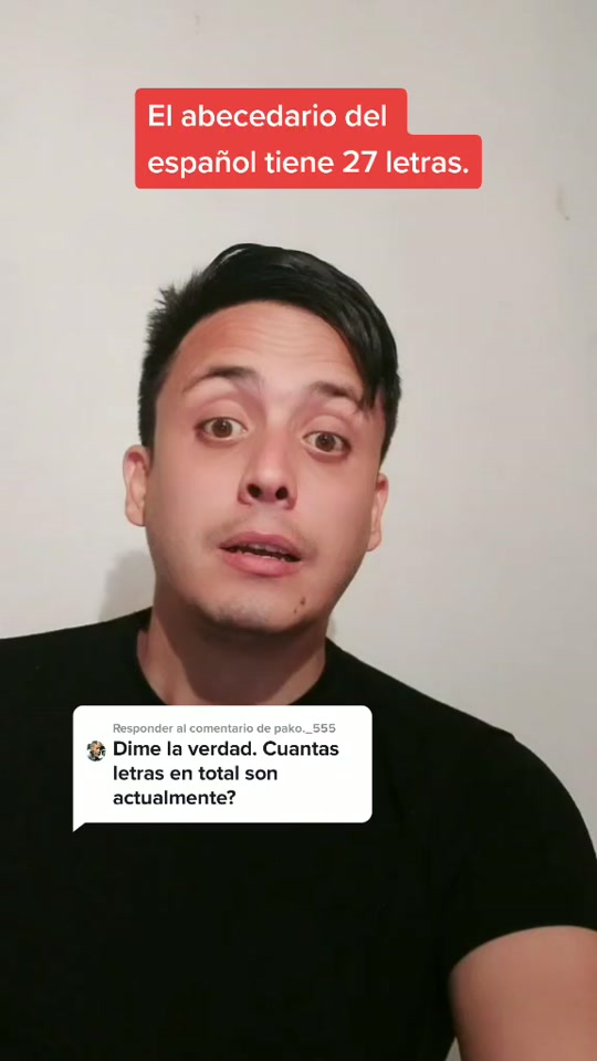 Responder a @pako._555 ¿Cuántas letras tiene nuestro abecedario? #esp
