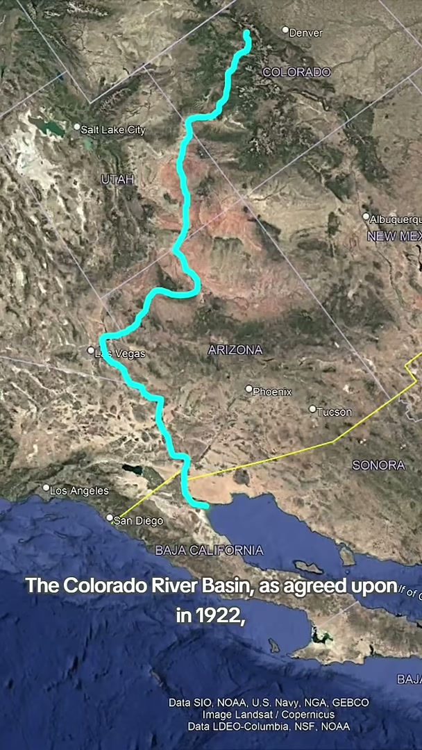 Why the Colorado River makes no sense! #geography