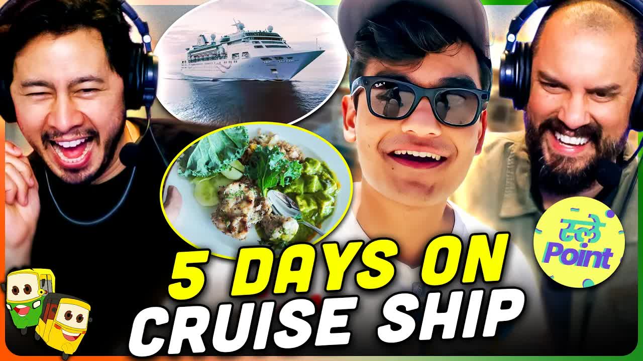Slayy Point - Living 5 days on India's biggest cruise ship reaction!