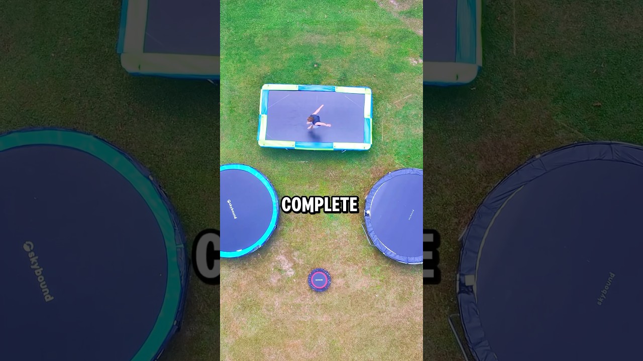 Complete the ‘Outdoor Trampoline Park’ course (ft. BleeqUp Ranger 4-in ...