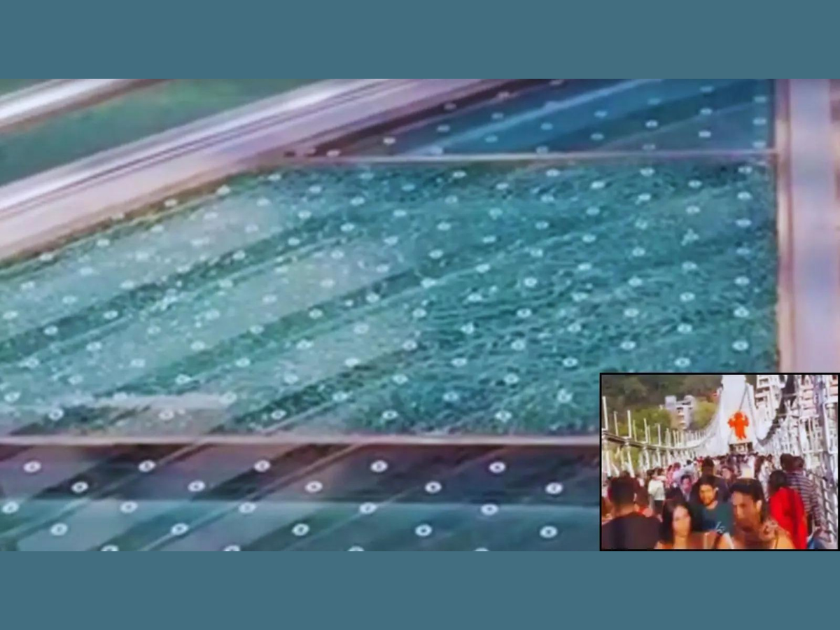 Rishikesh’s Bajrang Setu glass bridge broken ahead of inauguration ...
