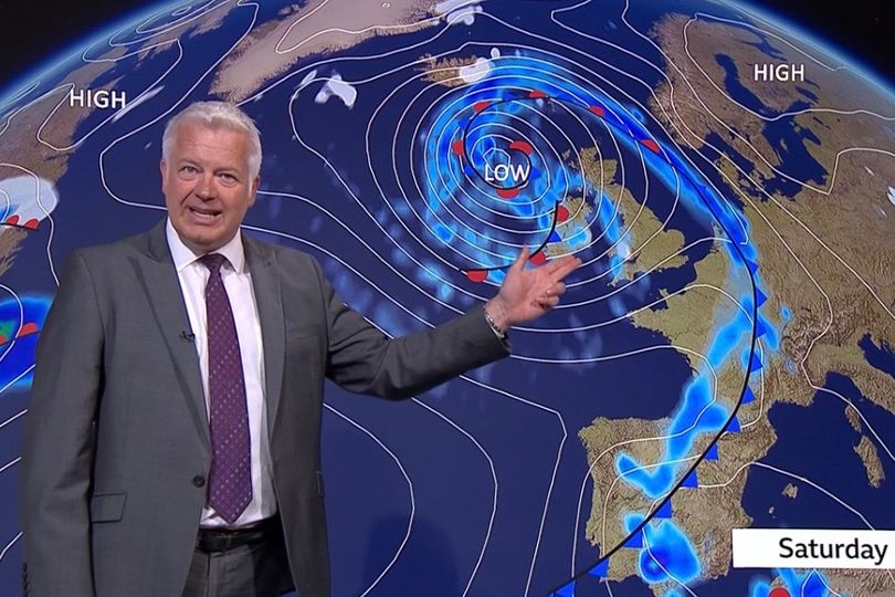 BBC weatherman Derek Brockway forecasts snow and stormy conditions for ...