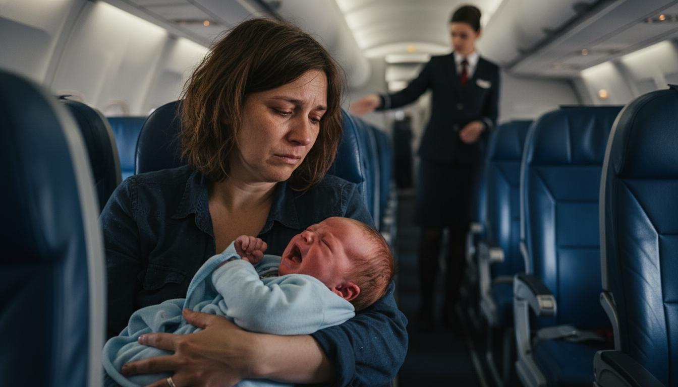Crying baby controversy: Family kicked off flight, sparking debate