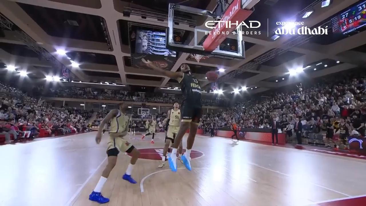 Monaco hand Barcelona third consecutive Euroleague defeat