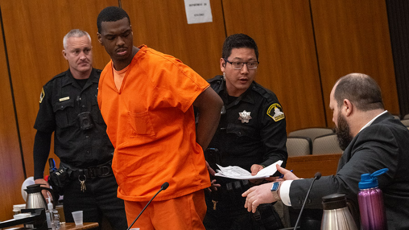 Hear defendant say 'not sorry' during sentencing for murder of Charles ...
