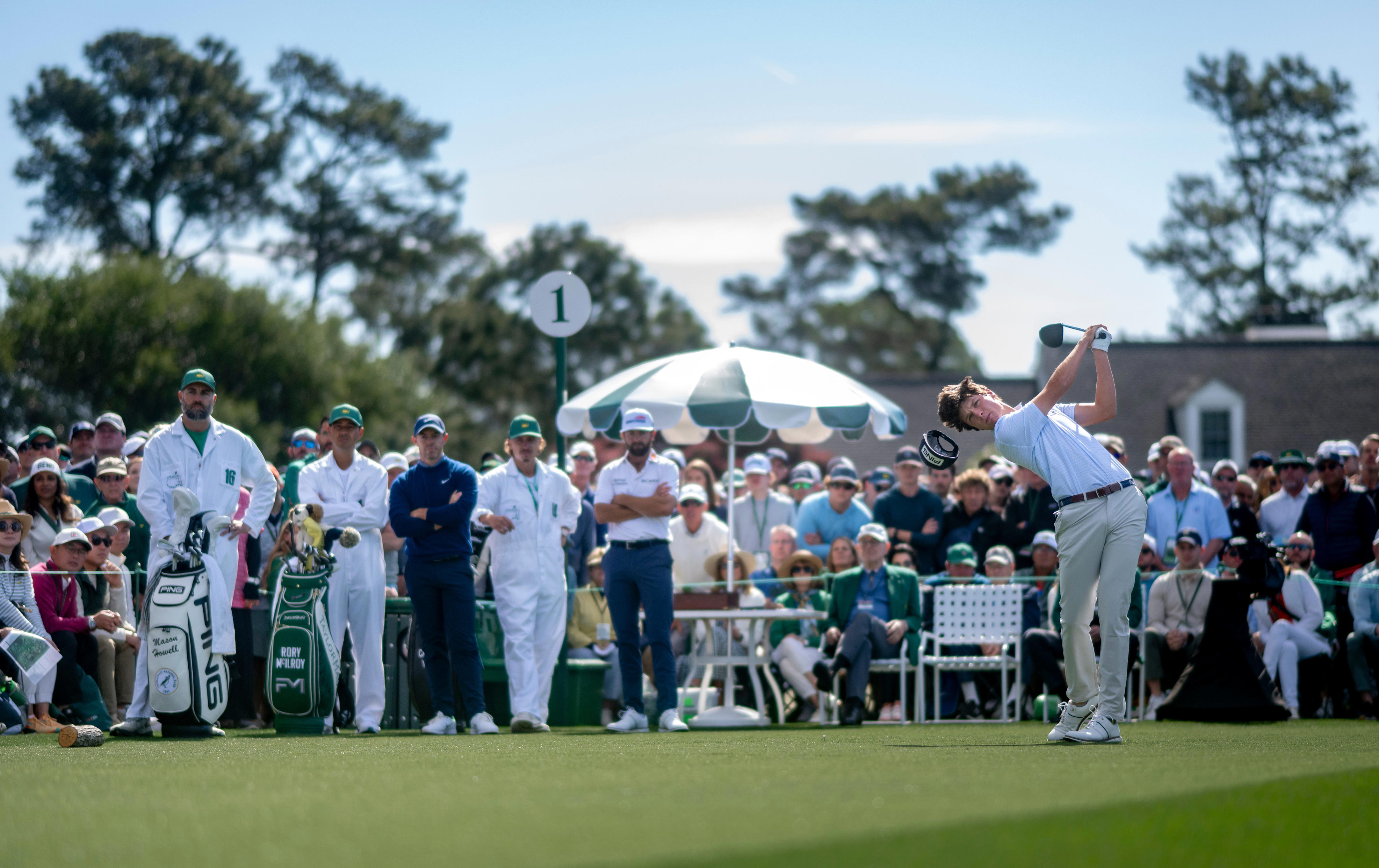 There were 6 amateurs in the 2026 Masters field. How many made the cut?