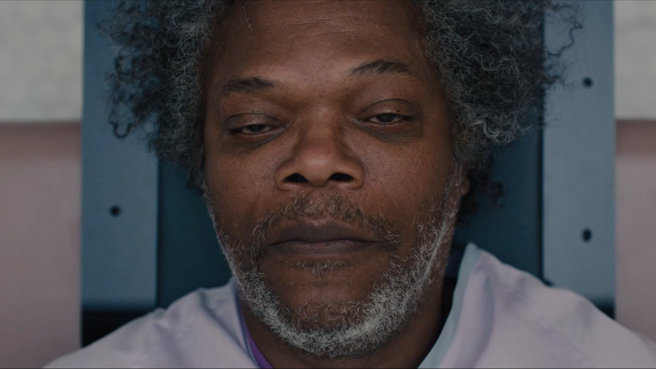 Glass Elijah unleashes - The Beast (Samuel L Jackson)
