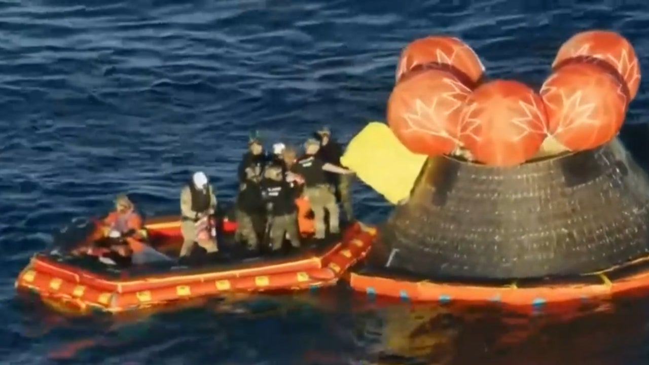 NASA astronauts exit Orion capsule after successful Artemis II mission