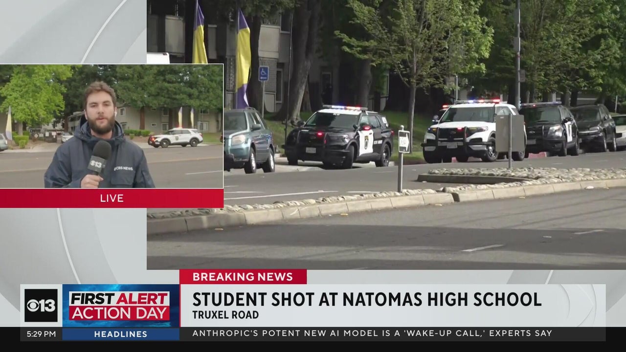 Heavy police presence remains near Natomas High School after officials ...