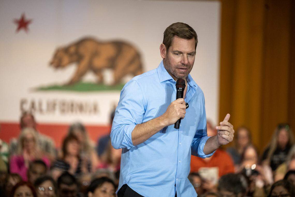 Eric Swalwell drops out of governor's race following sexual assault ...