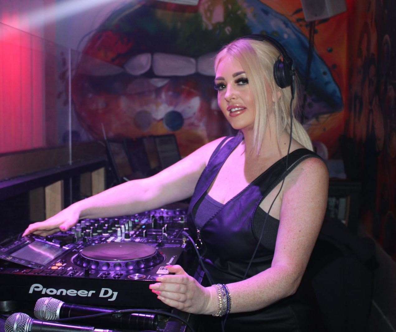 Ebbsfleet-based DJ, creator, presenter and influencer Jodie Weston ...