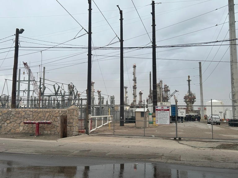 Fire extinguished at Marathon Refinery in south-central El Paso