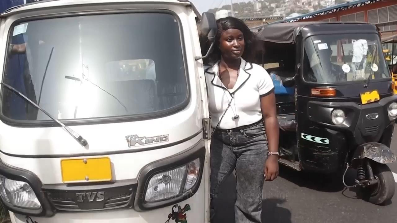 Sierra Leone’s women rickshaw drivers are redefining who belongs behind ...