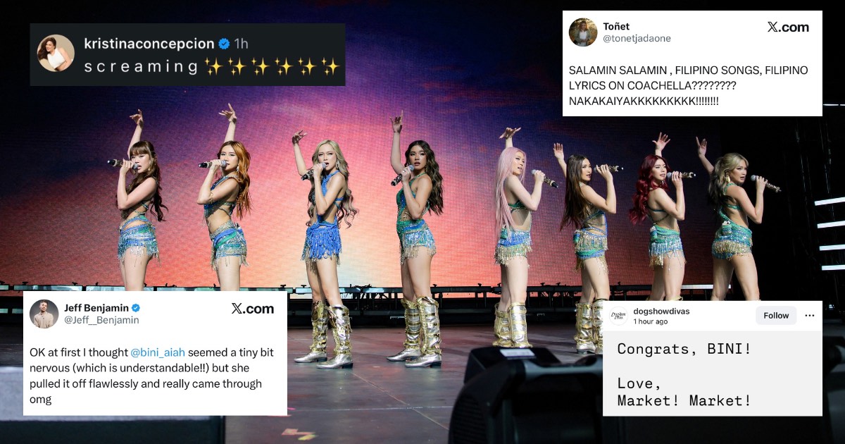 Trending: Celebrities, personalities react to BINI's history-making ...